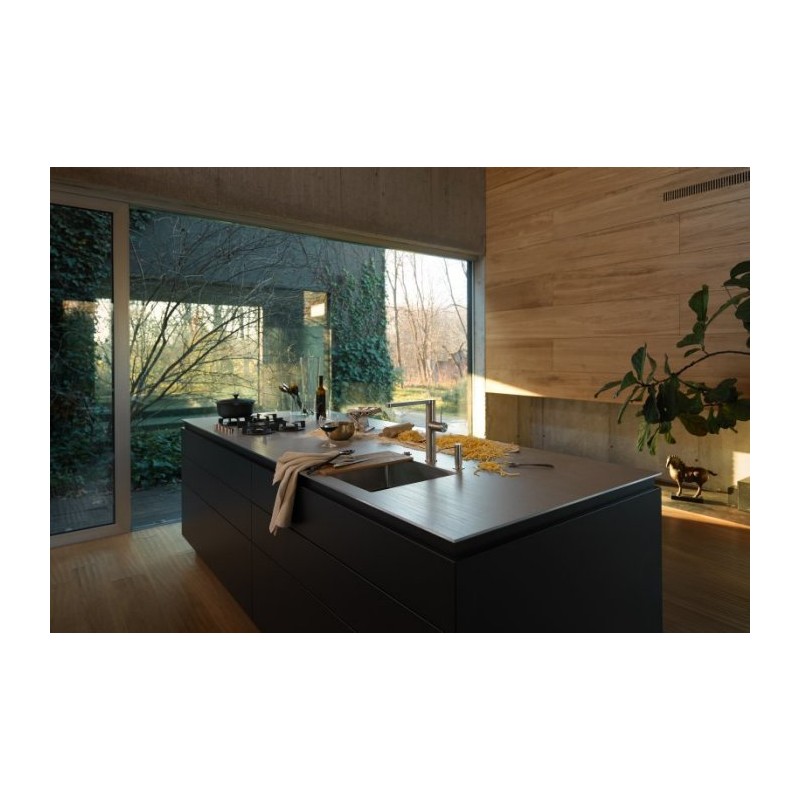 plans de travail inox massif - Möbel Geiser AG